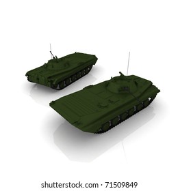 3d Russian Bmp 2 Stock Illustration 71509843