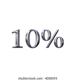 Continuous Line Drawing 10 Percent Sign Stock Illustration 2131390749 ...
