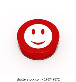 3d Smile Web Button Isolated Stock Illustration 196749872 | Shutterstock