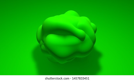 3d Sphere Irregular Shape Curved Surface: ilustración de stock ...