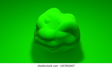 3d Sphere Irregular Shape Curved Surface: ilustración de stock ...