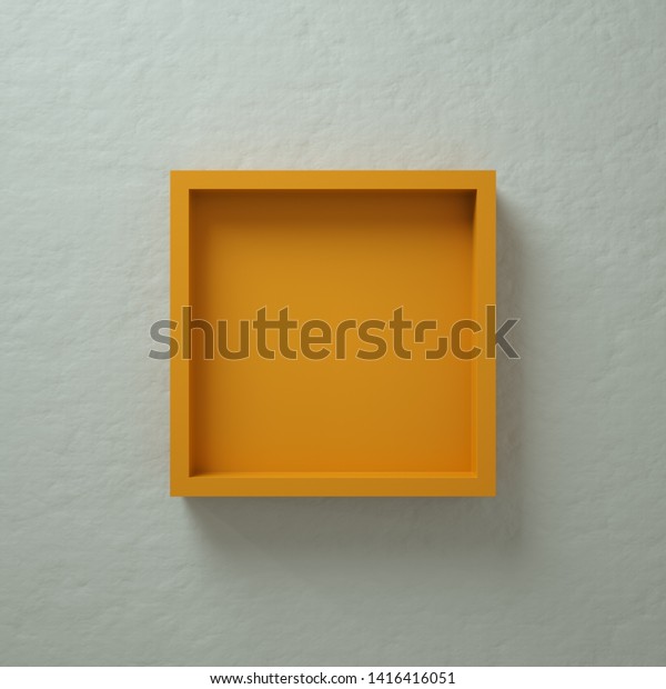 3d Square Box Wall Display Stock Illustration 1416416051 | Shutterstock
