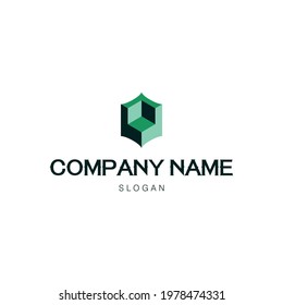 3d Square Logo Has Strong Character Stock Illustration 1978474331 ...