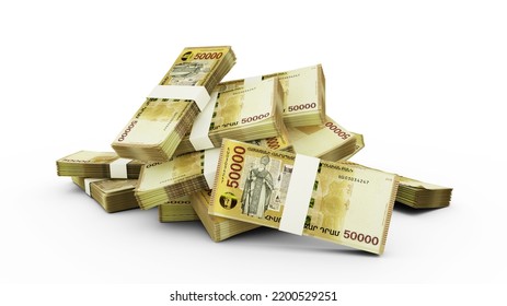 3d Stack Armenian Lek Notes Stock Illustration 2200529251 | Shutterstock
