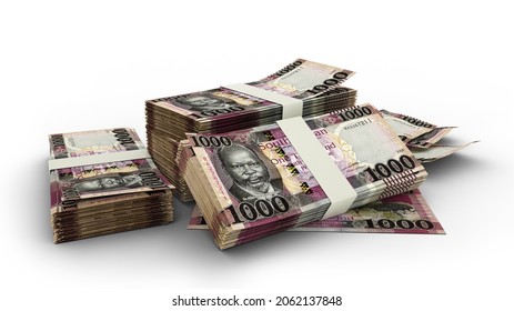 3d Stack South Sudanese Pound Notes Stock Illustration 2062137848 ...