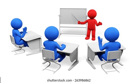 3d Teaching Seminar Presentation Stock Illustration 272533181 ...