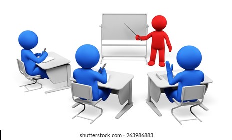 3d Training Presentation Threedimensional Shape Stock Illustration ...
