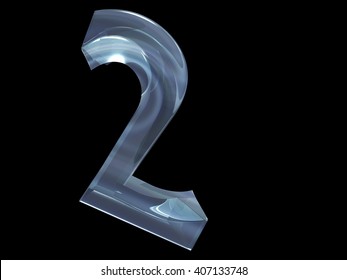 3d Transparency Number 2 Stock Illustration 407133748 | Shutterstock