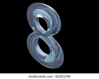3d Transparency Number 8 Stock Illustration 403921789 | Shutterstock