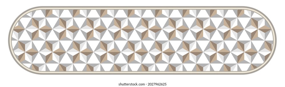 3d Triangle Background Decorative Frame Pvc: стоковая иллюстрация ...