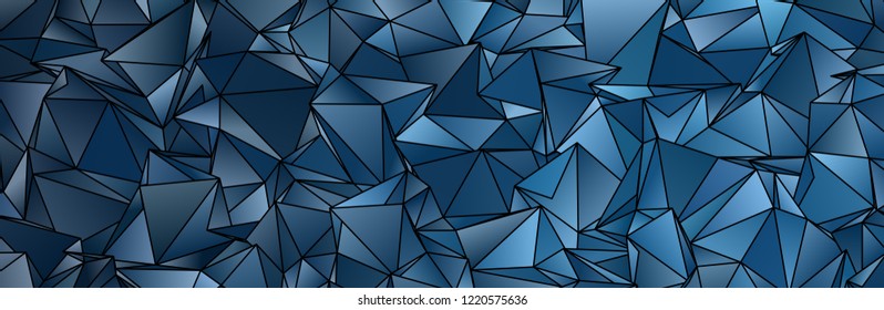 3d Triangles Abstract Background Design Wallpaper Stock Illustration ...