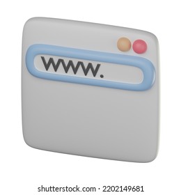 3d Website Icon Illustration Render Stock Illustration 2202149681 ...