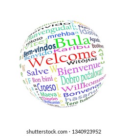 3d Welcome Word Cloud 스톡 일러스트 1340923952 | Shutterstock