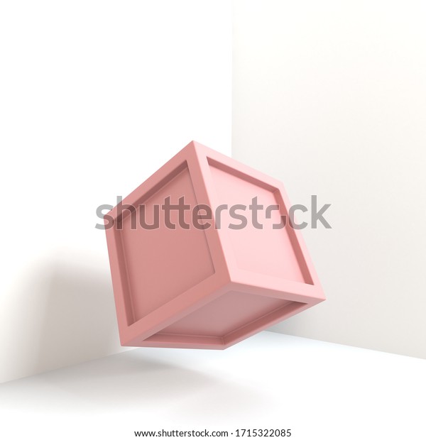 3d White Box Render On White Stock Illustration 1715322085 | Shutterstock