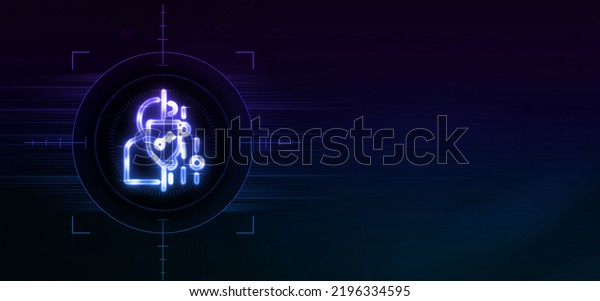 3d Zero Trust Principles Icon Neon Stock Illustration 2196334595 ...