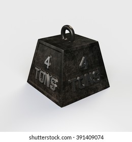 7 Tons Weight Stock Illustration 391409077