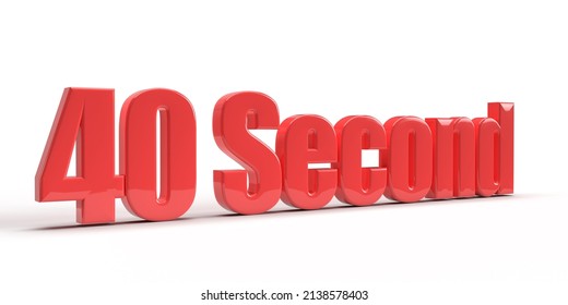 2,165 40 seconds Images, Stock Photos & Vectors | Shutterstock