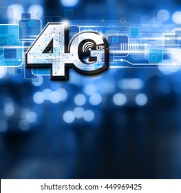 4g Design Stock Illustration 449969425 | Shutterstock
