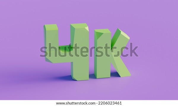 4k Subscribers Number Four Thousand Light Stock Illustration 2206023461 ...