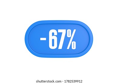67 Percent Decrease 3d Sign Light Stock Illustration 1782539912 ...