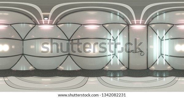 Ilustrasi Stok 8k Hdri Map Spherical Environment Panorama 1342082231