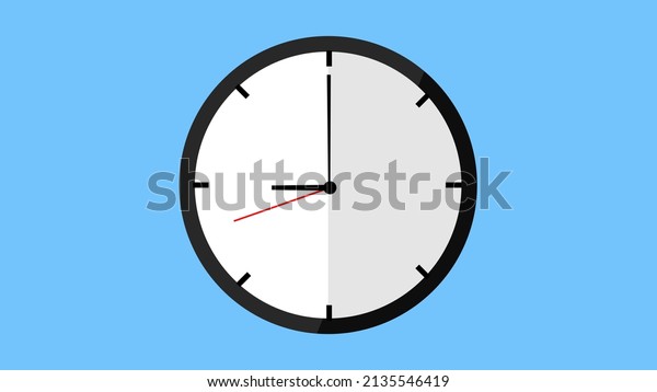 9 Nine O Clock Clock Pm Stock Illustration 2135546419 | Shutterstock