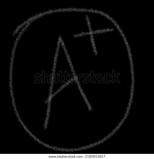 Grade Circle Black Background Stock Illustration 2189855857 | Shutterstock