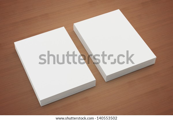 A4 Blank Paper Stack On Wooden: ภาพประกอบสต็อก 140553502 | Shutterstock