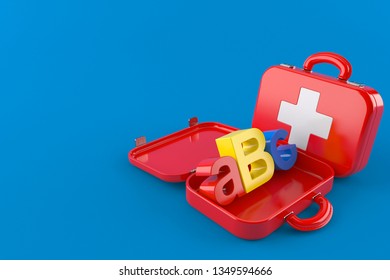 Abc Text Inside First Aid Kit Stock Illustration 1349594666 | Shutterstock