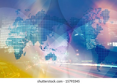 7,705 Hi tech world map Images, Stock Photos & Vectors | Shutterstock