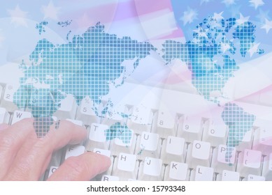 7,705 Hi tech world map Images, Stock Photos & Vectors | Shutterstock