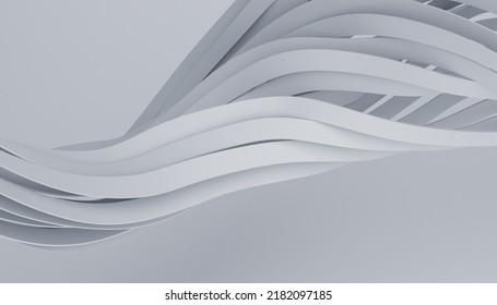 Abstract 3d Render Background Design White Stock Illustration ...