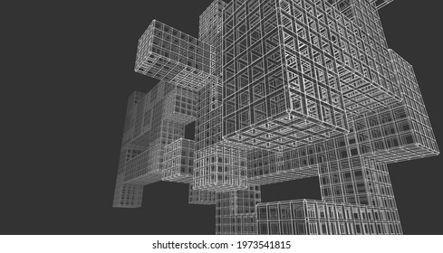 1,197 Metal cube sketch Images, Stock Photos & Vectors | Shutterstock