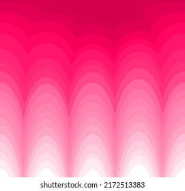 Abstract Asymmetric Pattern Form Oval Arches Stock Illustration ...