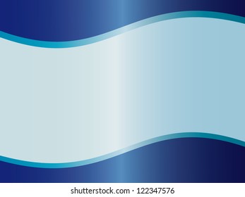 Abstract Blue Backgrounds Header Footer Vector Stock Illustration ...