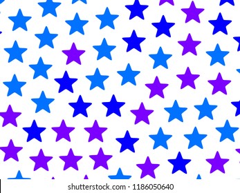 Multi Blue Star Vector Wallpaper: vector de stock (libre de regalías ...