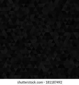 Abstract Background Black Triangles Stock Illustration 181187492 ...