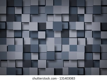 Gray Background Cube Texture Stock Illustration 273164810