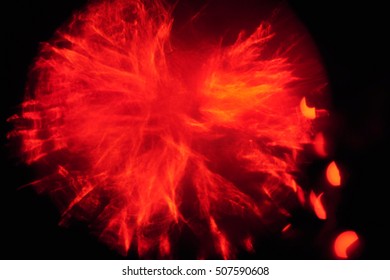 Explosion Red Smoke Color Particle Splash Stock Illustration 1475232524 ...