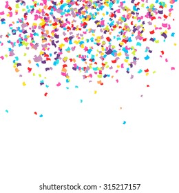 Abstract Background Falling Confetti Stock Illustration 315217157 ...