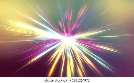 Abstract Background Light Burst Explosion Rays Stock Illustration ...
