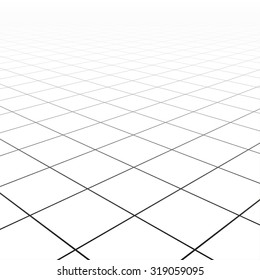 Abstract Background Perspective White Grid Template Stock Vector ...