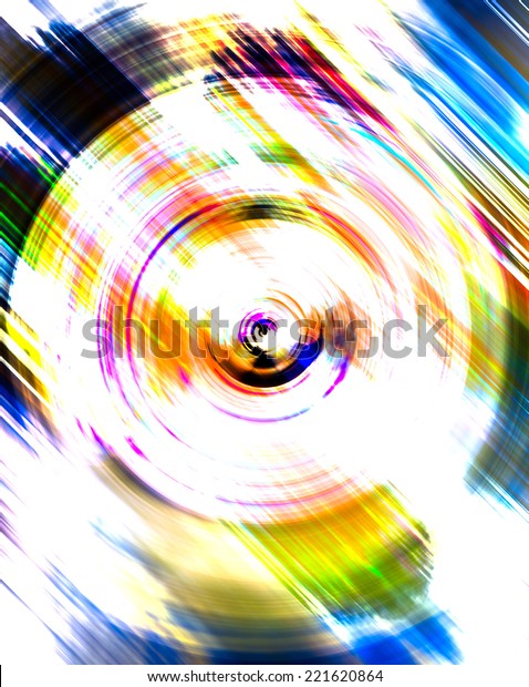 Abstract Background Spin Circle Radial Motion Stock Illustration ...