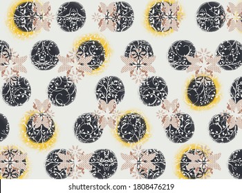 Abstract Background Textile Wallpaper Pattern Fills Stock Illustration ...