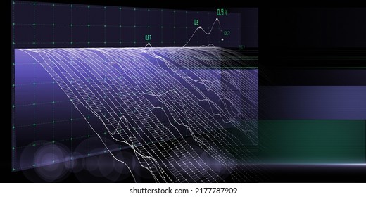 Abstract Background White Grid Data Big Stock Illustration 2177787909 ...