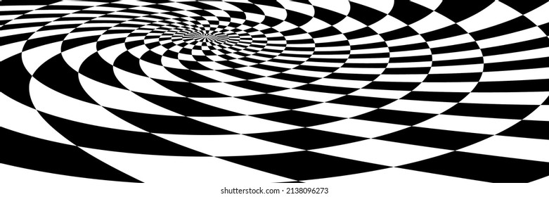 Abstract Black White Geometric Pattern Hexagons Stock Vector Royalty