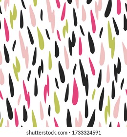 Abstract Blob Lines Seamless Pattern Fabric Stock Illustration 1733324594