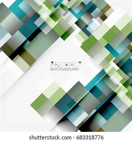 Abstract Blocks Template Design Background Simple Stock Illustration ...