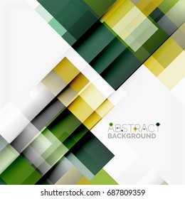 Abstract Blocks Template Design Background Simple Stock Illustration ...