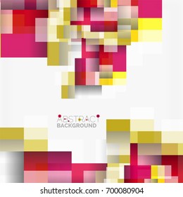 Abstract Blocks Template Design Background Simple Stock Illustration ...